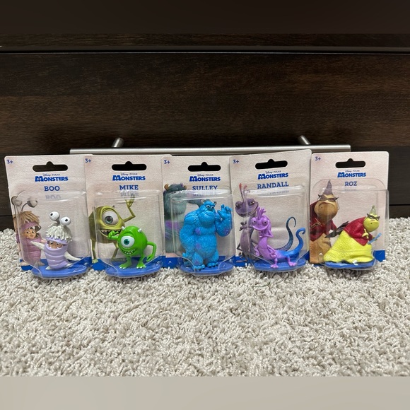 Mattel | Toys | Disney Pixar Monsters Inc Figurines | Poshmark